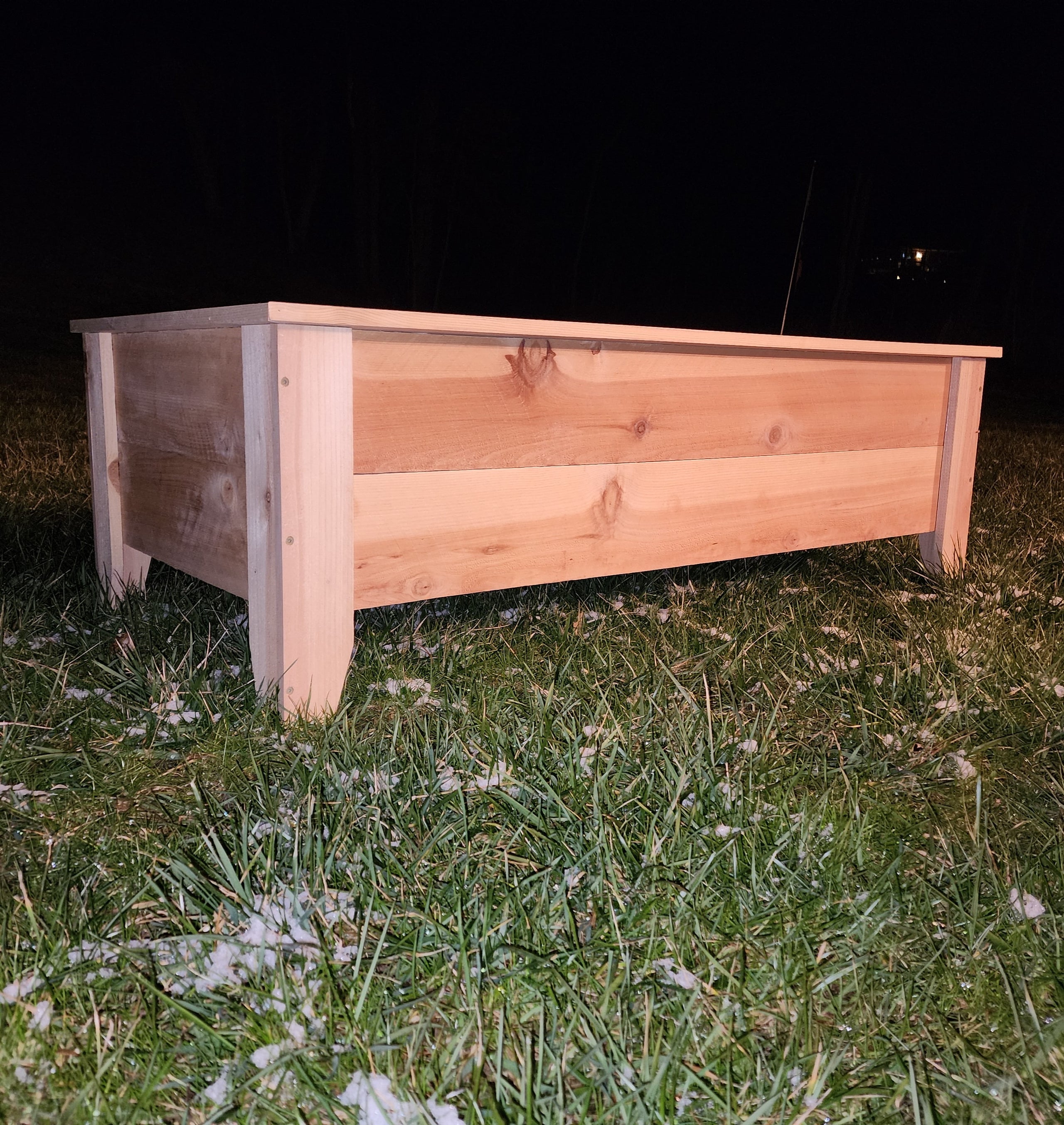 4 Foot Cedar Planter | Woodstell Designs